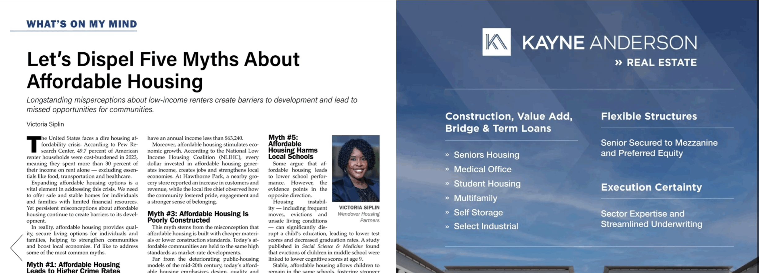 Let's Dispel Five Myths About Affordable Housing - Wendover Corporate